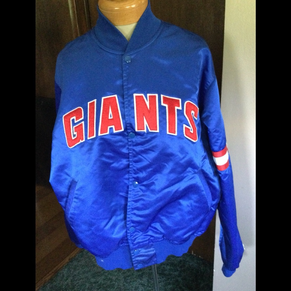 Starter Team Jacket Blue & Red Lining (Size L) - Gem